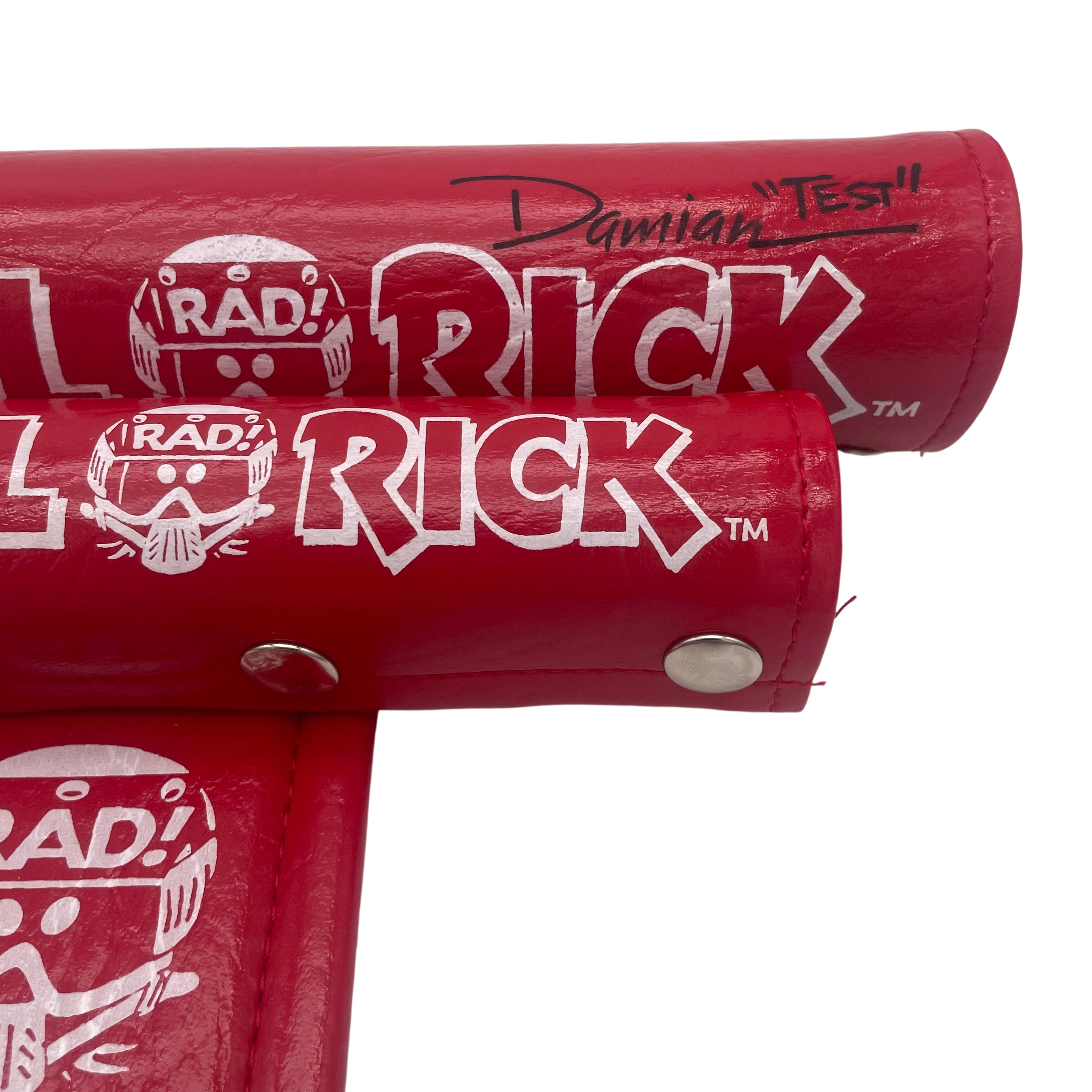 Radical Rick Red Vinyl Snap Pad sets : Test run – Flite BMX